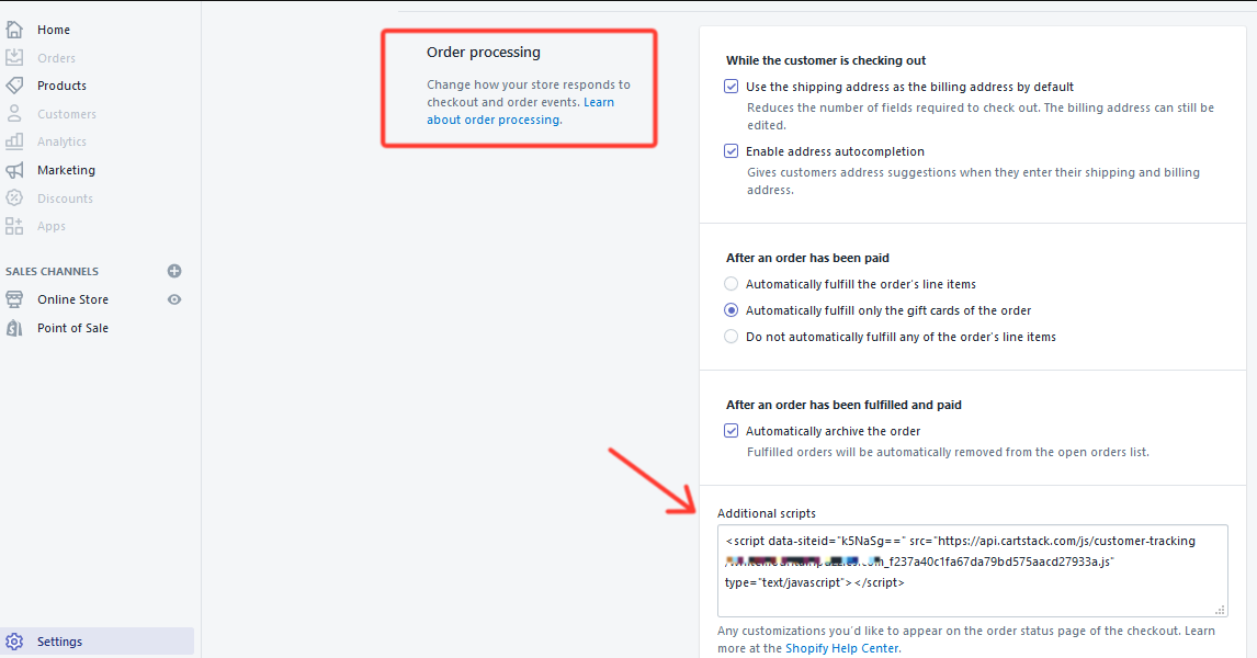 Shopify Plus - CartStack Knowledge Base
